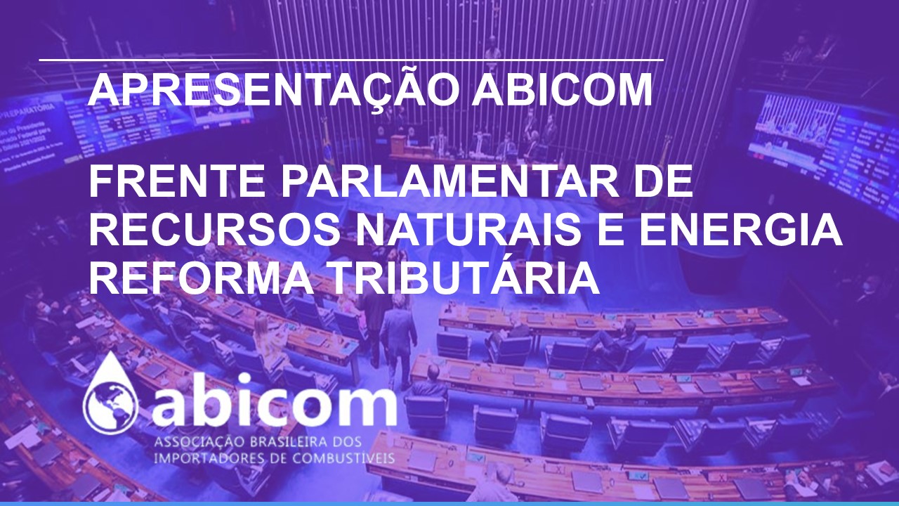 Apresentação da Abicom na Frente Parlamentar de Recursos Naturais e ...
